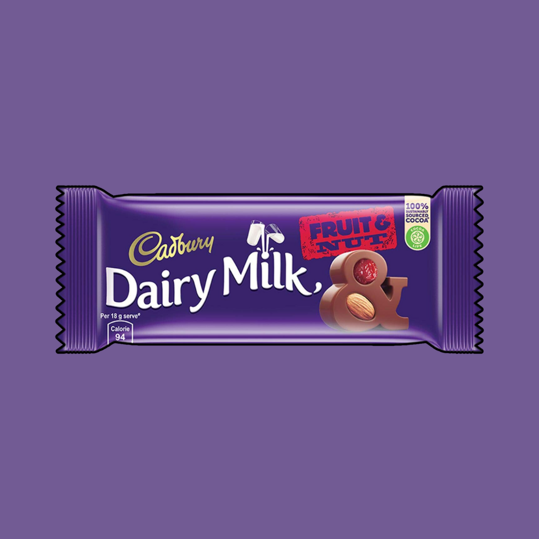 Cadbury Dairy Milk Fruit and nuts | Imported from India | The Snack Pa – The Snack Pause